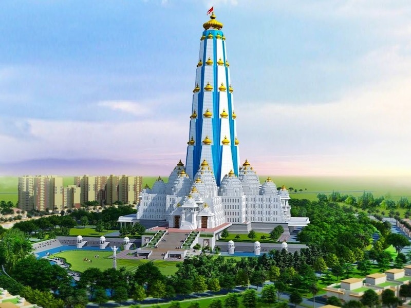 This temple of Lord Krishna is beyond imagination! 70 -storey building ...